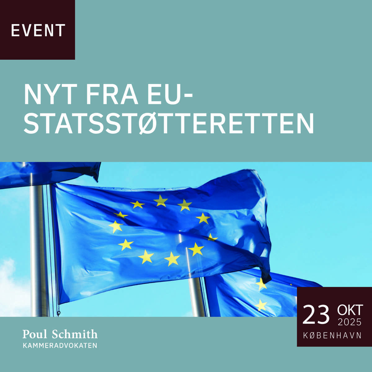 Nyt fra EU-statsstøtteretten 2025 | Tilmeld dig her
